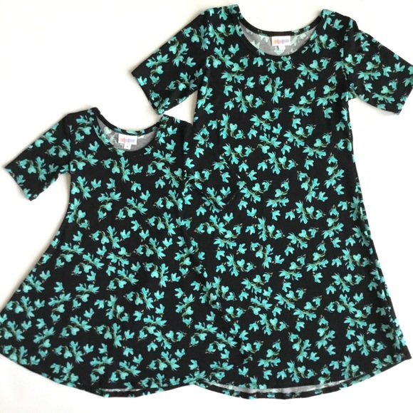 LuLaRoe | Dresses | New With Tags Lularoe Kids Dress Sz 4 2 Aval | Poshmark